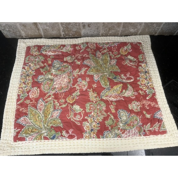 Pottery Barn | Bedding | Pottery Barn Floral Palampore Quilted Set ...